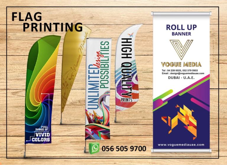 Roll Up Banner Printing Dubai | Fast & Affordable Banners | Vogue Media